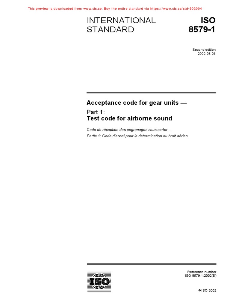 Iso 8579 1 en | PDF | International Organization For Standardization ...