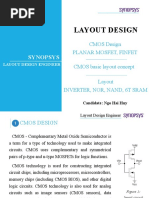 ? CMOS NAND Gate Layout Design Using Cadence Virtuoso | PDF | Logic Gate | Cmos