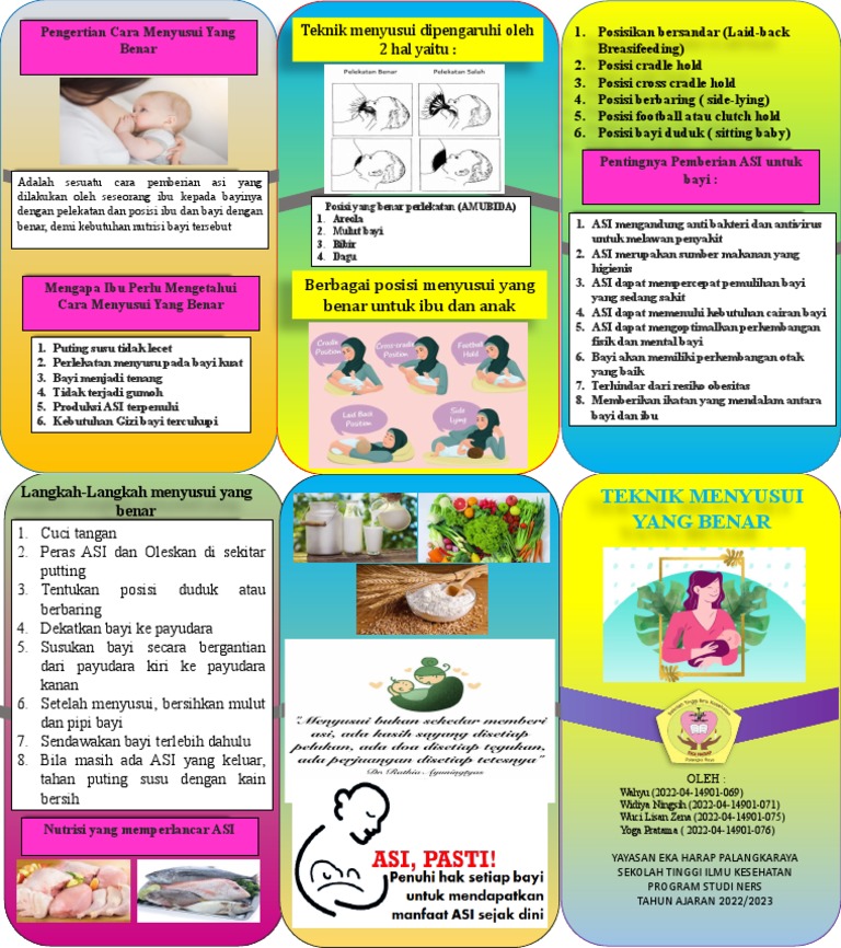 Leaflet Ibu Menyusui Anak | PDF
