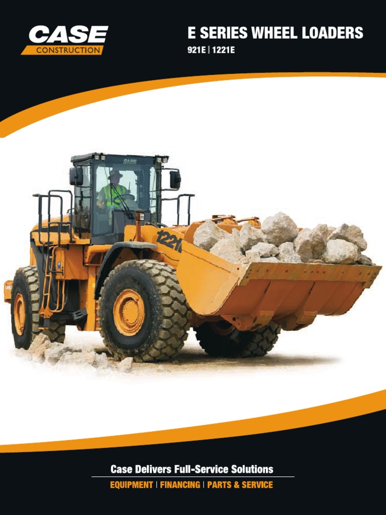 E Series Wheel Loaders | PDF | Loader (Equipment) | Truck