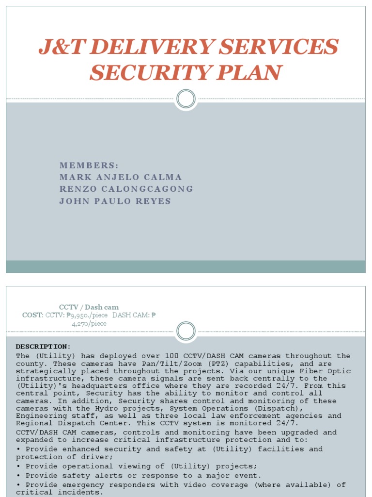 J&T Delivery Services | PDF | Encryption | Mobile App