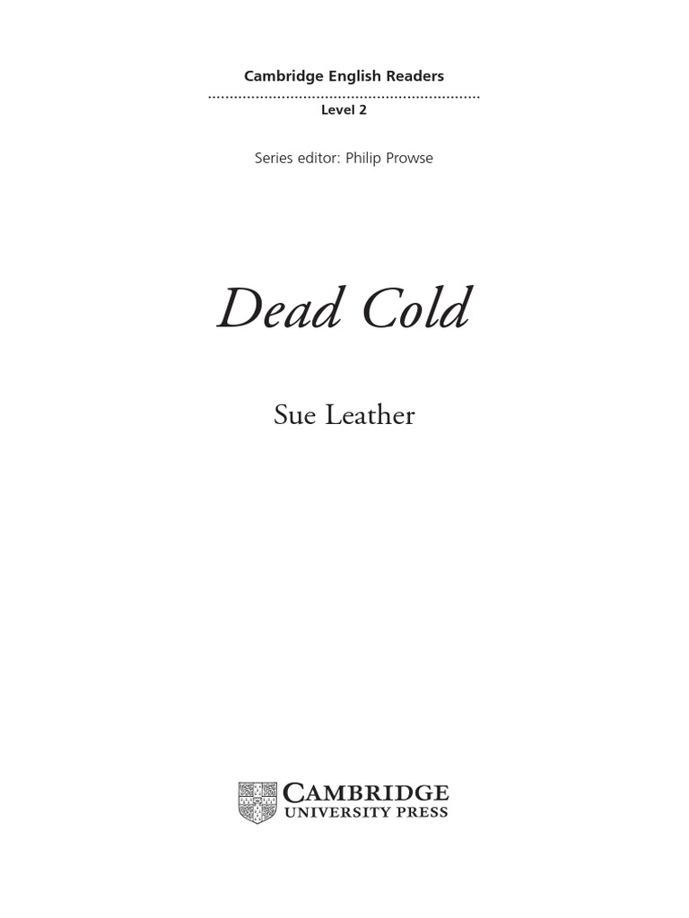 Dead Cold | PDF