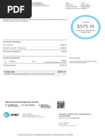 2022 T Mobile Cell Phone Bill Template | PDF