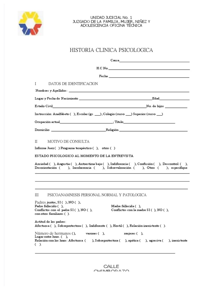 Informe Psicológico Judicial | PDF | Psicosis | Medicina CLINICA