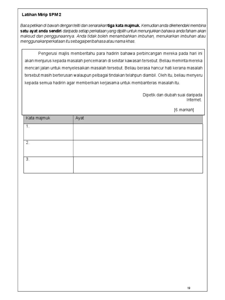 Kata Terbitan-Compass | PDF