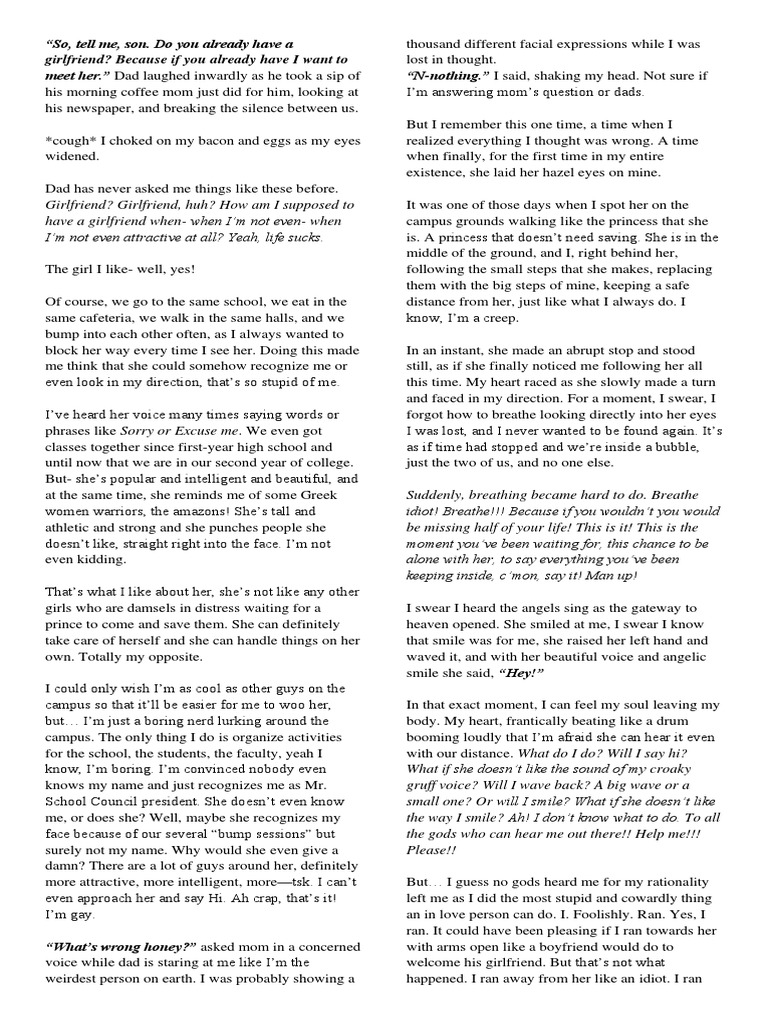 English Short Story | PDF