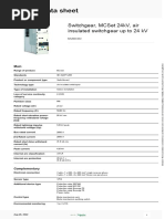 RN2D and RN2C Gas Insulated Switchgear | PDF | Switch | Electromagnetism