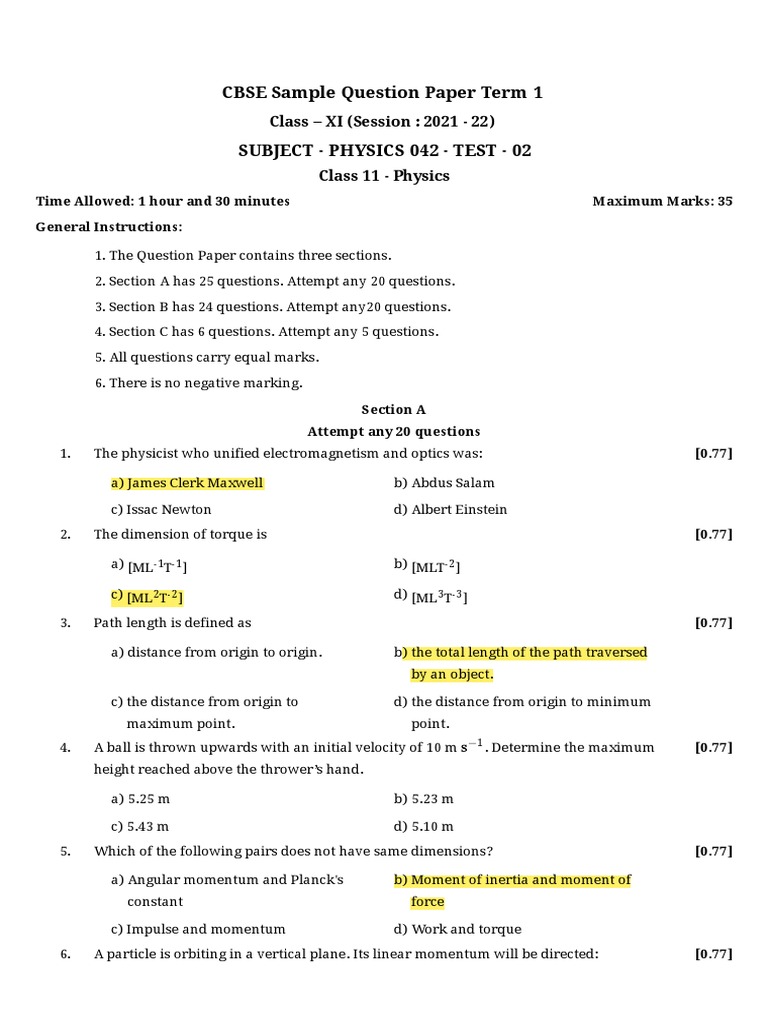 Physics Assignment Pdf Acceleration Force