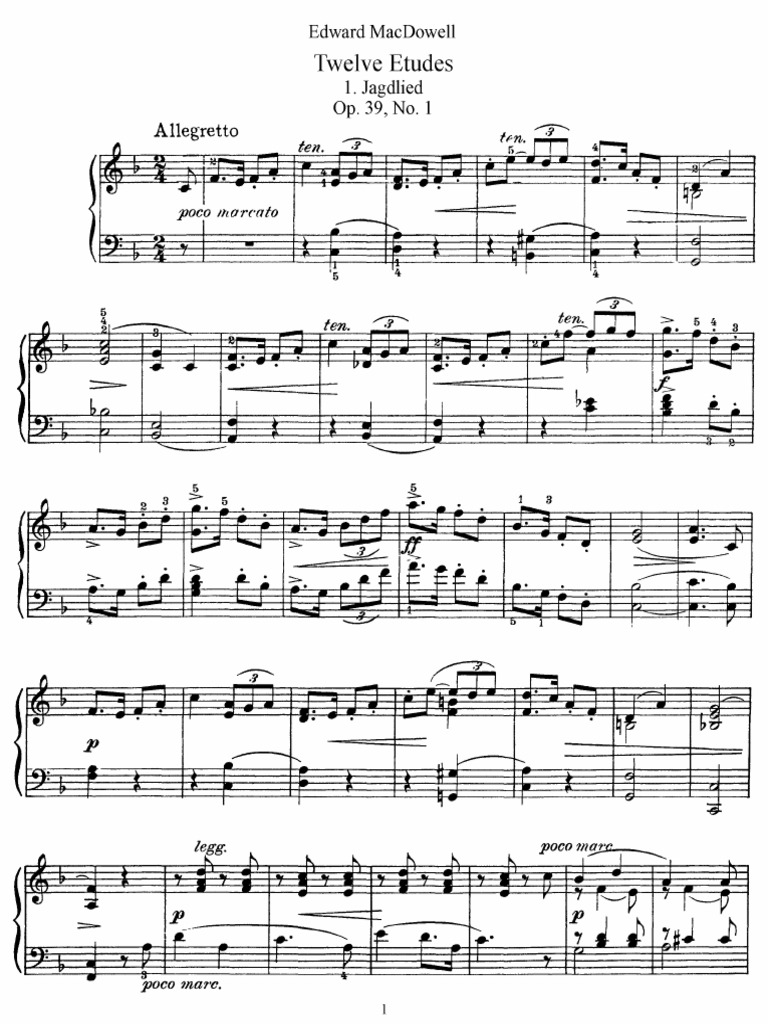 12 Etudes, Op 39 | PDF