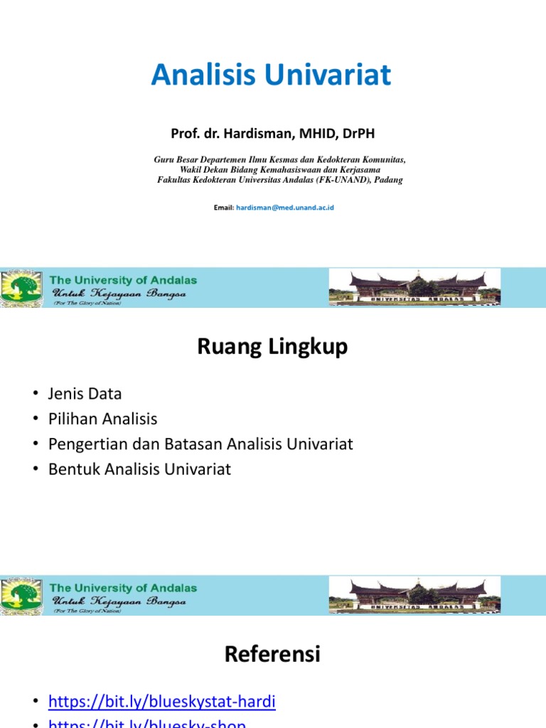 Analisis dan Visualisasi Data Univariat | PDF