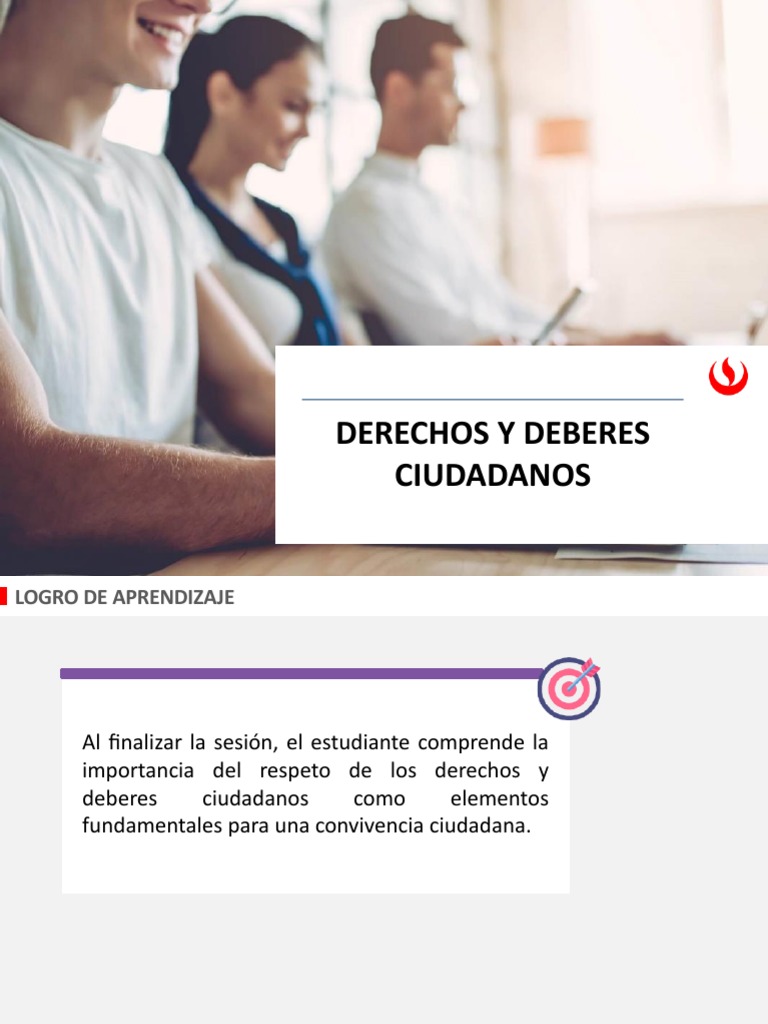 Semana 10 Deberes y Derechos Ciudadanos | PDF | Justicia | Crimen y violencia