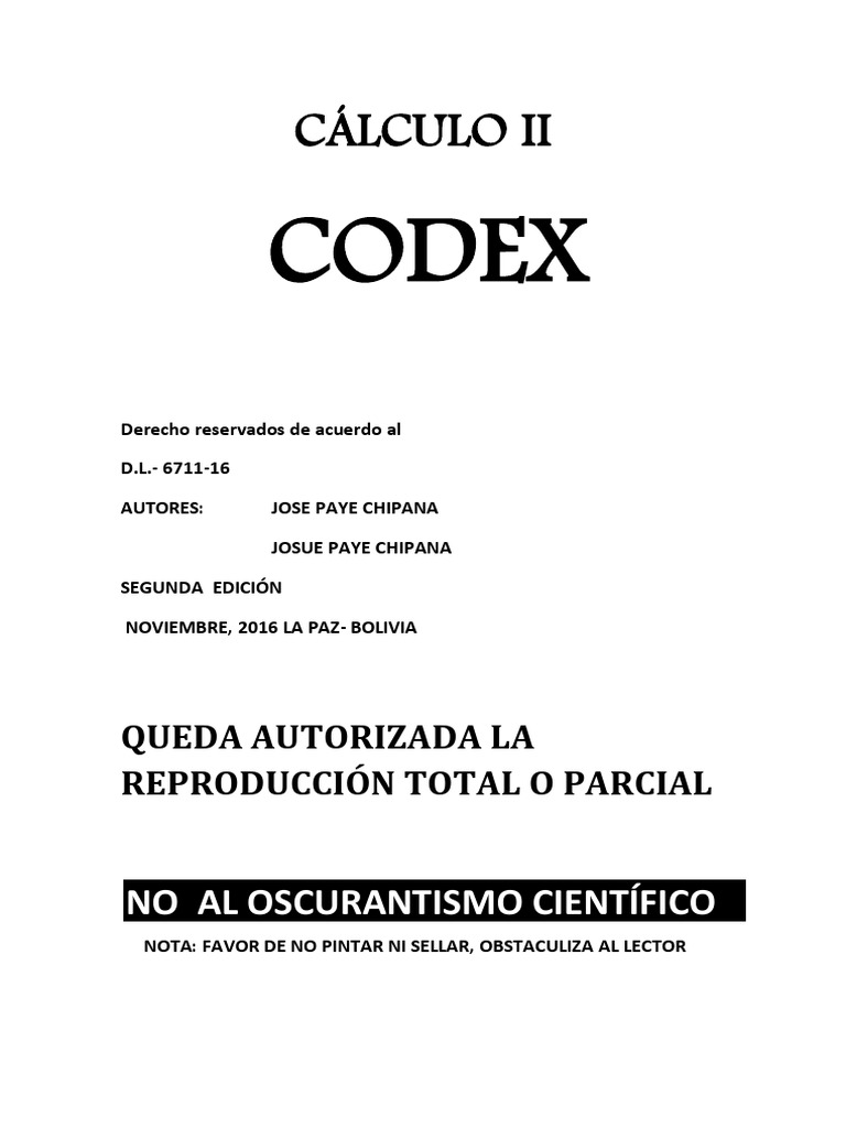 Vsip - Info - Calculo II Codex Tomo III Actualizado PDF Free | PDF | Integral | Curva