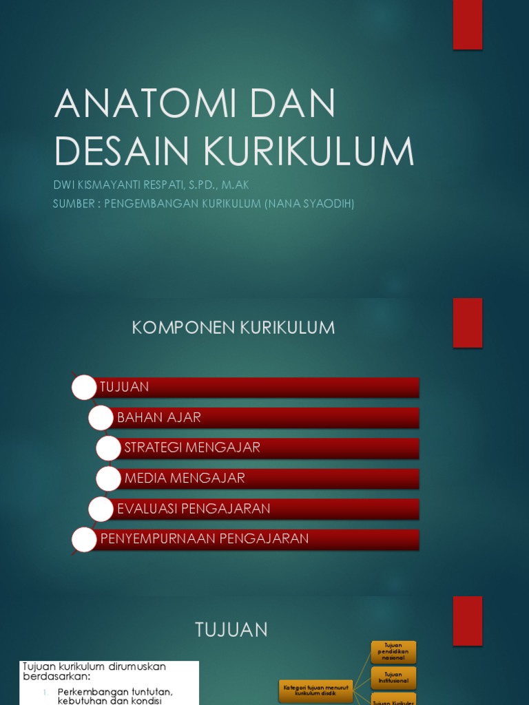 Desain Kurikulum | PDF