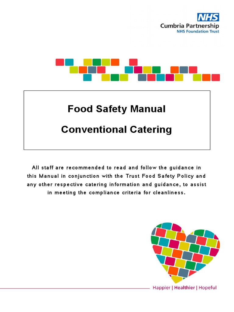Catering Food Safety Manual | PDF | Food Safety | Foods
