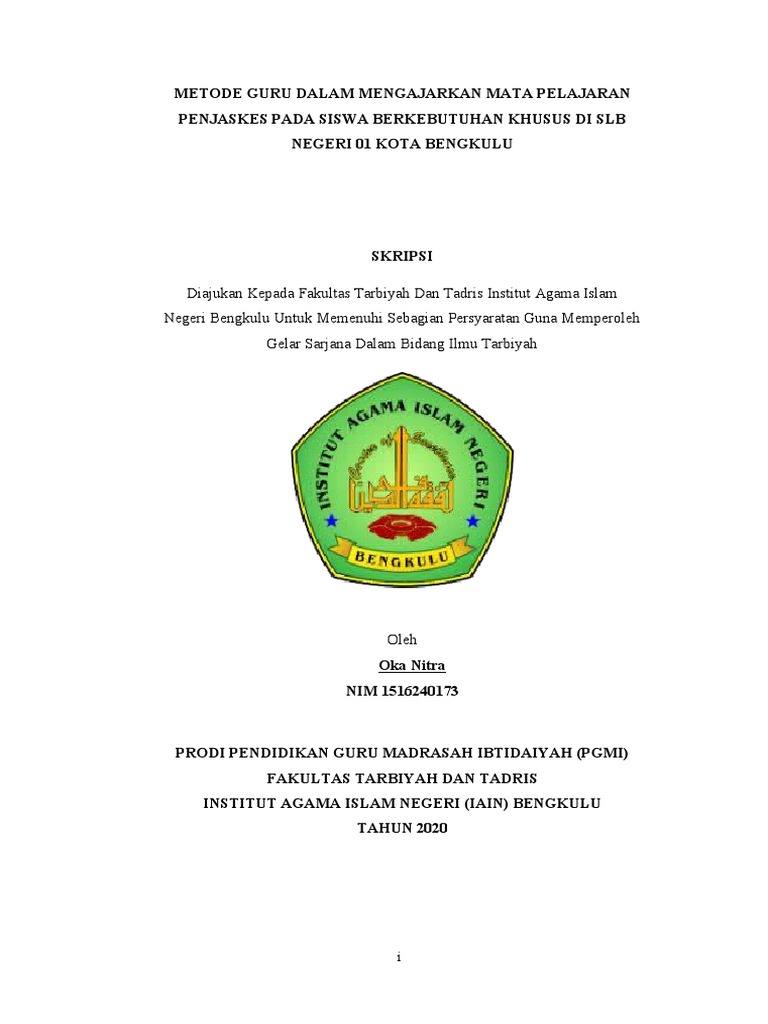 Skripsi Oka Nitra | PDF | Kajian Bahasa Asing | Seni