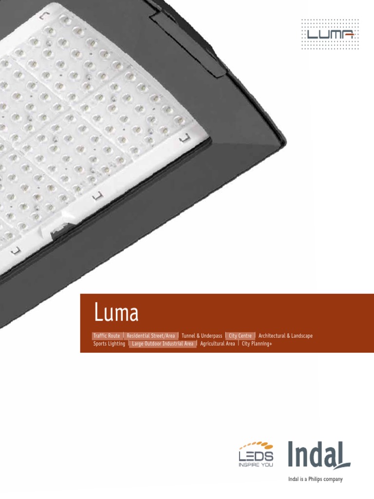 ODLI20150901 - 001-UPD-es - ES-Luma - PDF-brochure | PDF | Lighting | Light Emitting Diode