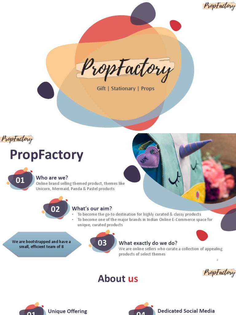 Prop Factory | PDF | E Commerce | Brand