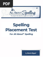 SPIRE Placement-Test | PDF | Linguistics