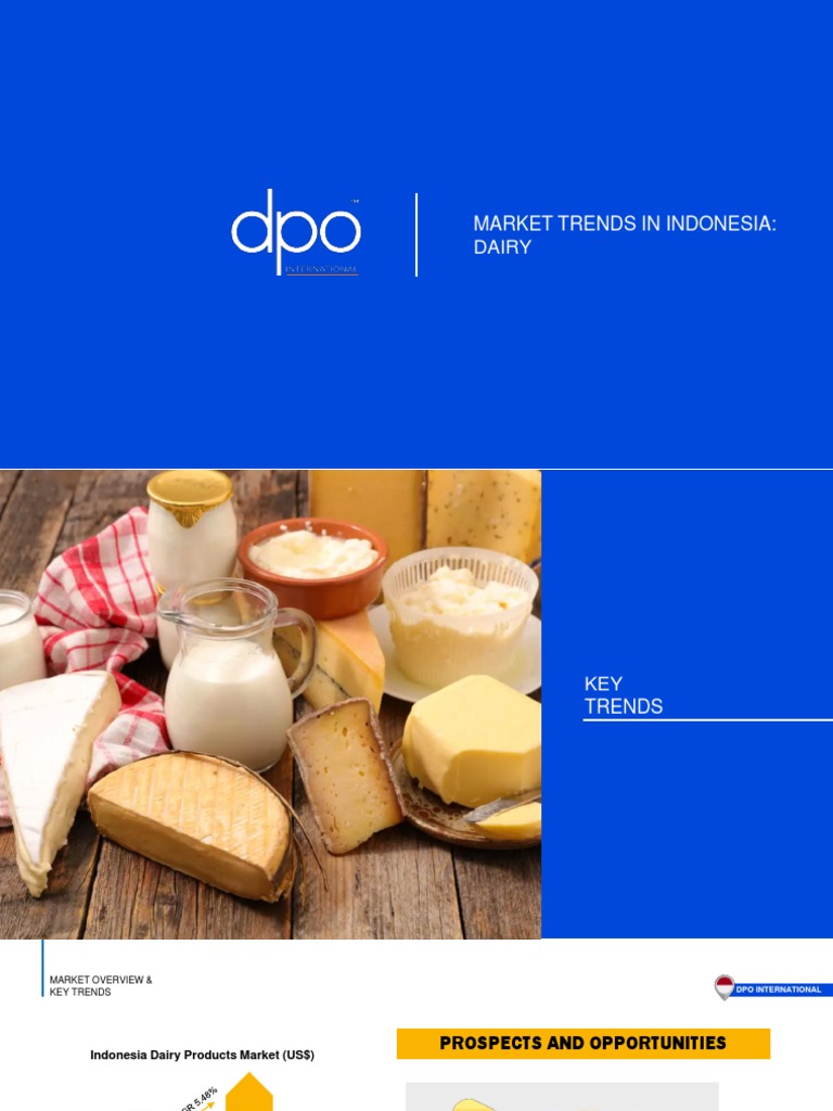 Market Trends in Indonesia Dairy | PDF | Yogurt | Milk