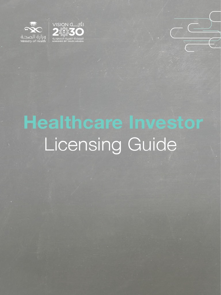 Healthcare Investor Licensing Guide | PDF | Physical Therapy | Health Care