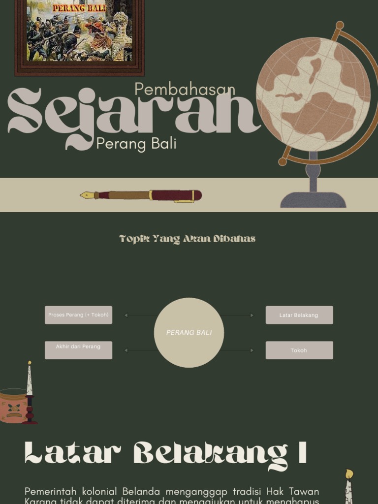 Perang Bali dan Hak Tawan Karang | PDF
