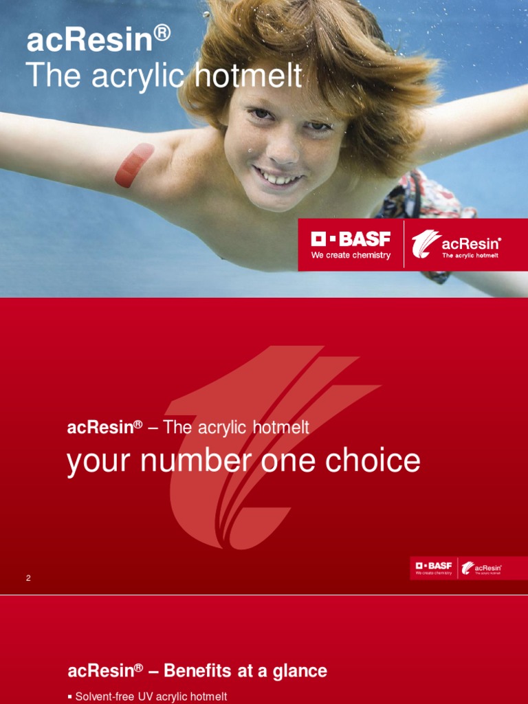 BASF Acresin - Brochure - Web | PDF | Adhesive | Ultraviolet