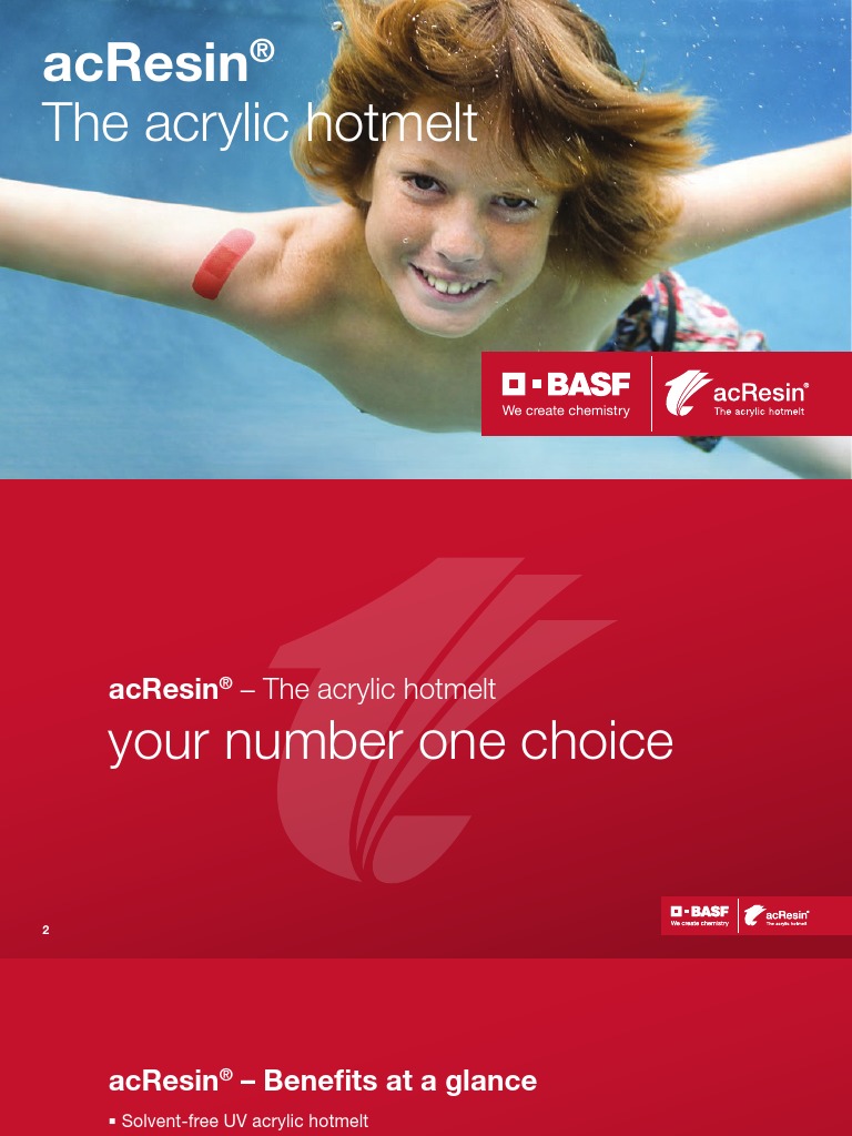 BASF Acresin | Download Free PDF | Adhesive | Ultraviolet