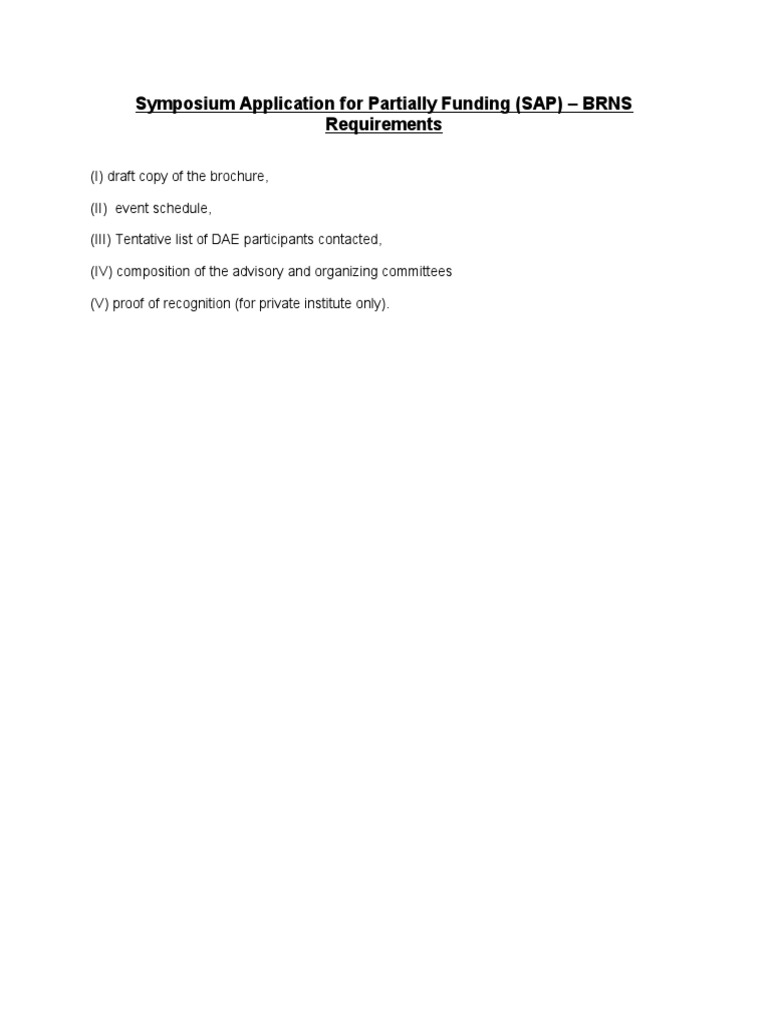 SAP Requirements | PDF | Computers