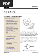 Amplifier Circuits Symbols | PDF