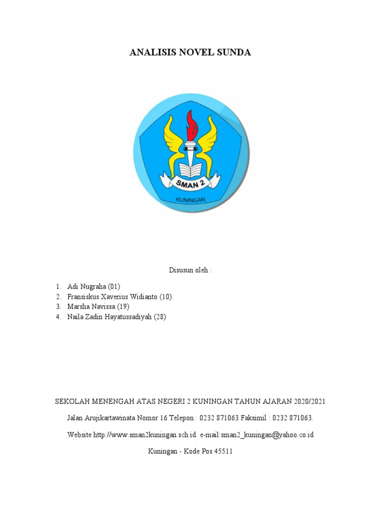Analisis Novel Sunda | PDF | Agama & Spiritualitas | Fiksi Misteri, Thriller, & Kejahatan