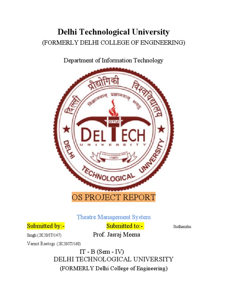 OS Project Report | PDF | Computer File | Linux