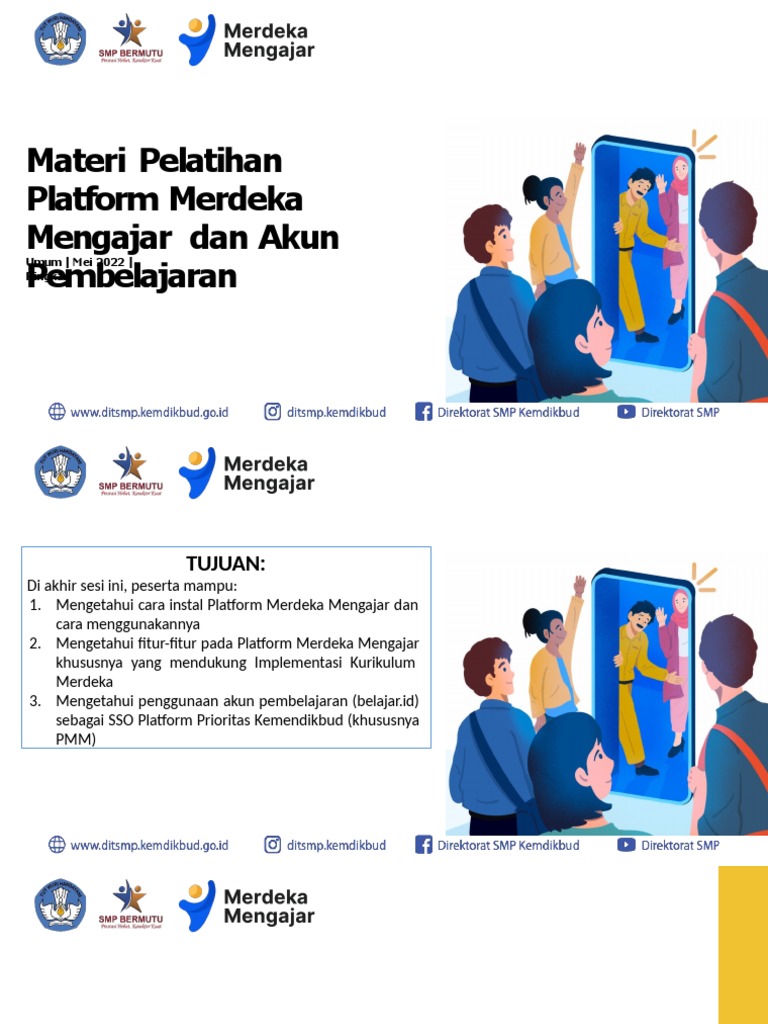 Panduan Platform Merdeka Mengajar | PDF | Seni | Komputer