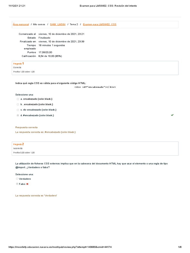 Lmsgi - Ut02 - Revision de Examen | PDF | HTML | Formatos de archivo de computadora