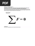 Rumus Gaya Tegangan Tali dalam Fisika | PDF | Teknologi & Rekayasa