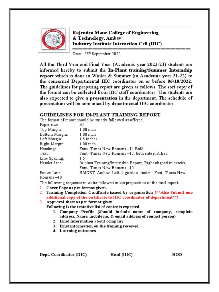 Industrial Training Report - 2021-22 | PDF | World Wide Web | Internet ...