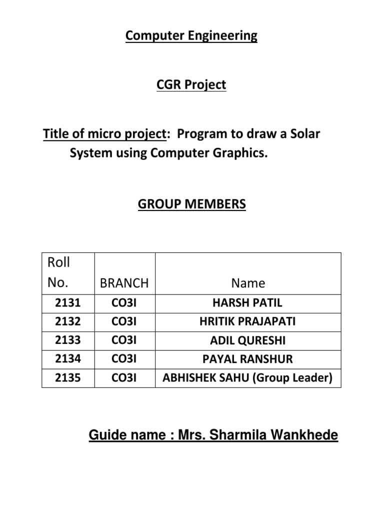 CGR Microproject 2131-2135 | PDF | Graphics | Computer Program