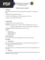 Detailed Lesson Plan in English 6 Causeeffect | PDF | Causality | Prayer
