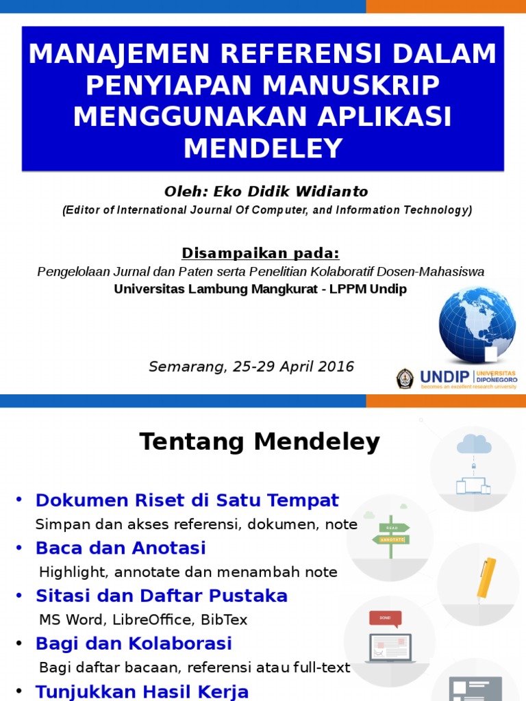 Tentang Mendeley (PDFDrive) | PDF