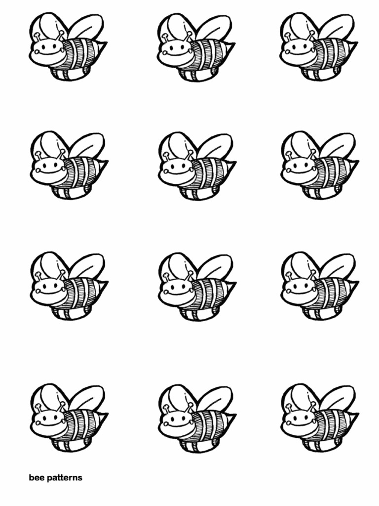 Bees For Attendance Chart | PDF