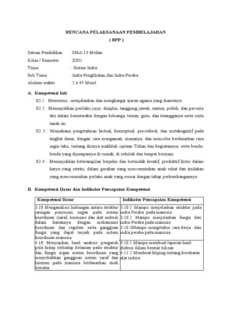 RPP CTL - Siklus 2 - Kel-3 | PDF
