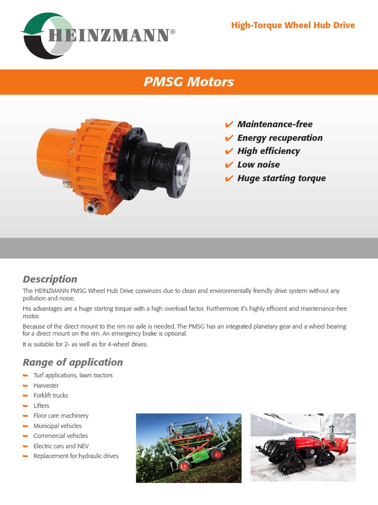 FLY PMSG Hub-Motor e | PDF