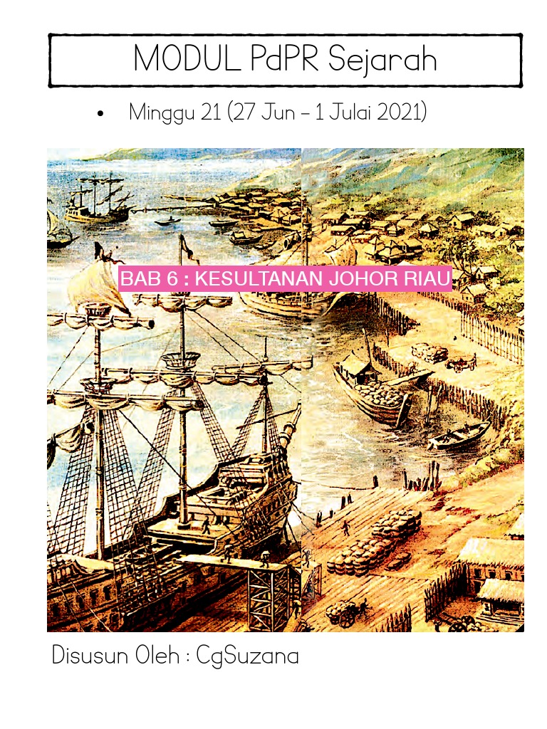 Kegemilangan Kesultanan Johor Riau | PDF | Perjalanan