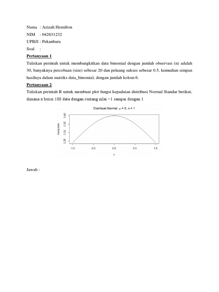 GENERATING RANDOM VARIABLES AND PLOTTING THE NORMAL DISTRIBUTION | PDF