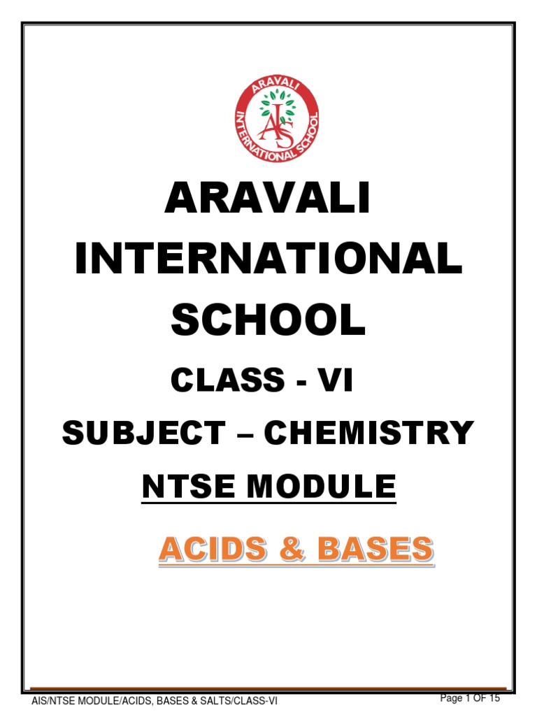 Classification and Properties of Acids and Bases: An In-Depth Look ...