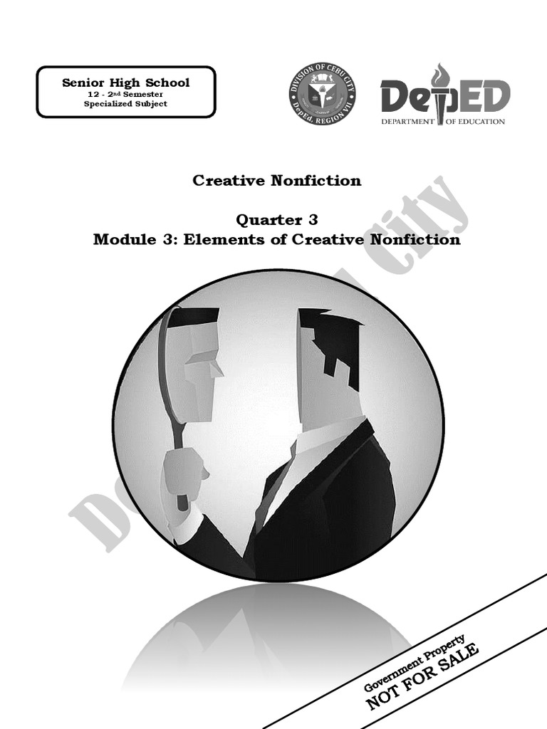 Creative Nonfiction q3 Module 3 Revised SLM | PDF | Narration | Narrative
