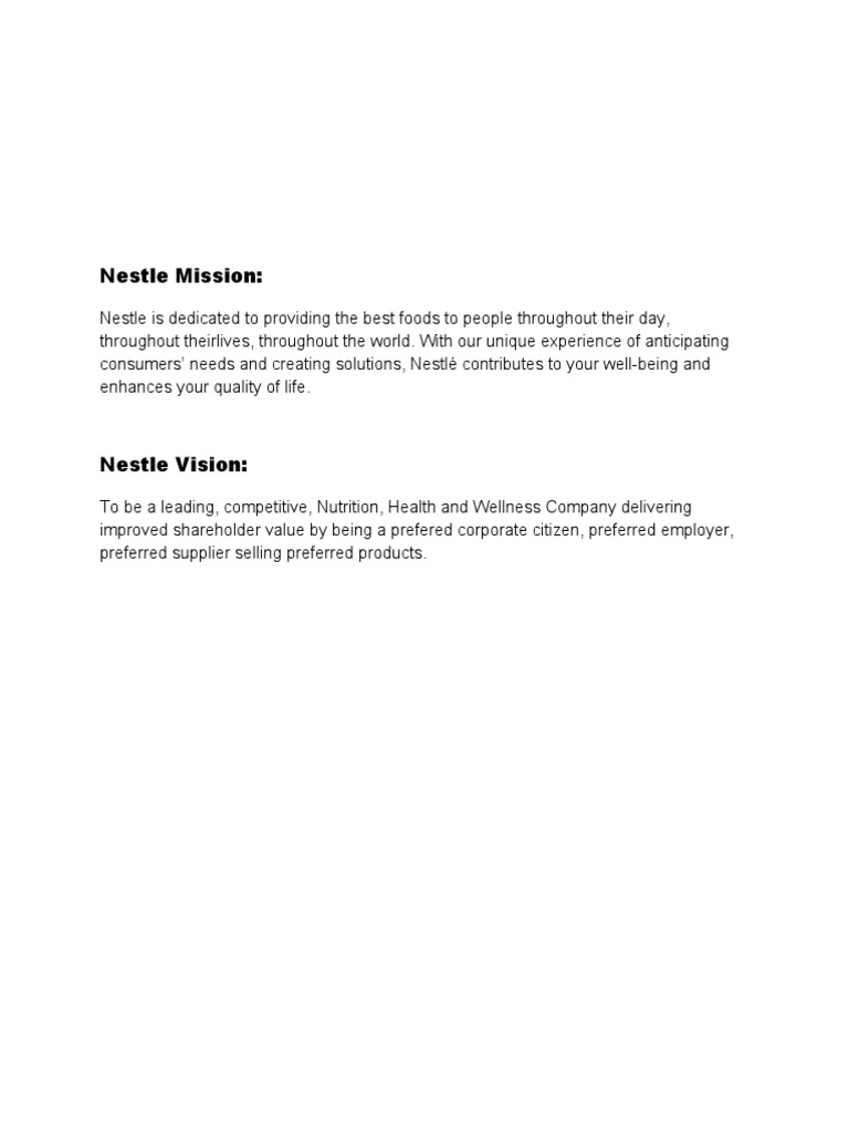 Mission Vision | PDF