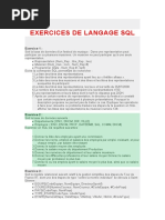 Exercices SQL pour Débutants | PDF | SQL | Gestion informatique