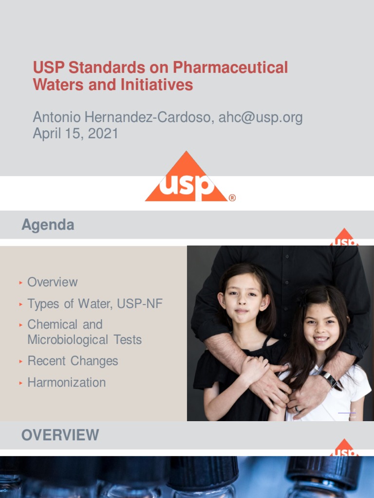 USP Standards On Pharmacutical Waters and Initiatives | PDF | Total ...