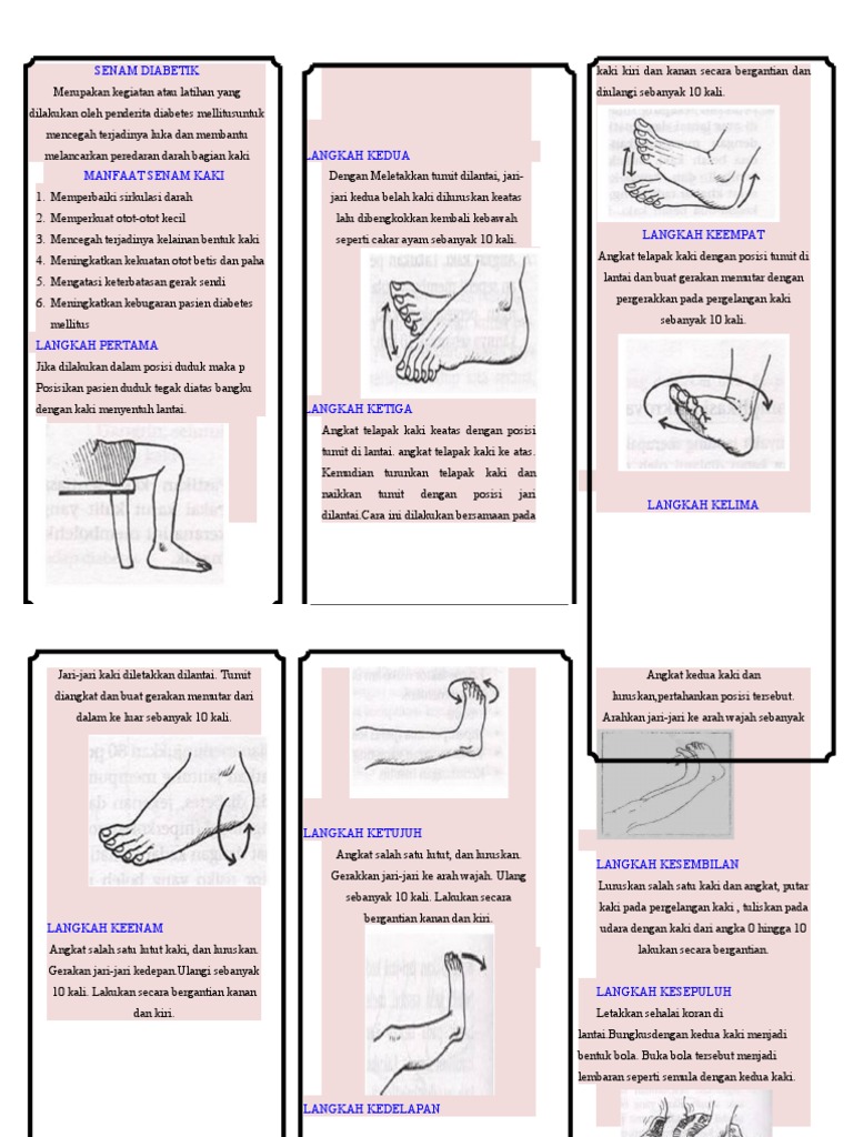 Leaflet Senam Kaki Pdf