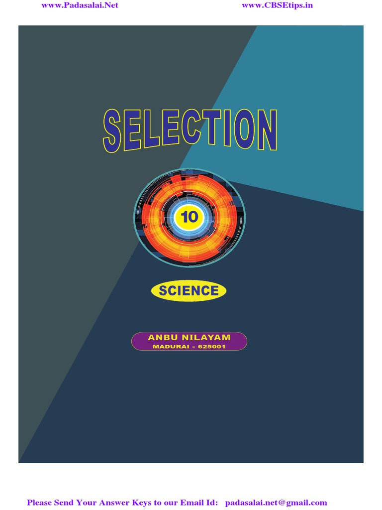 10th Science - Selection Guide - Reduced Syllabus 2020 - 2021 - Engish ...